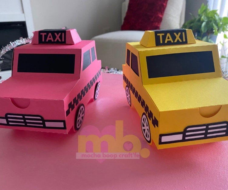 NYC Taxi Cab Gift Box - Etsy