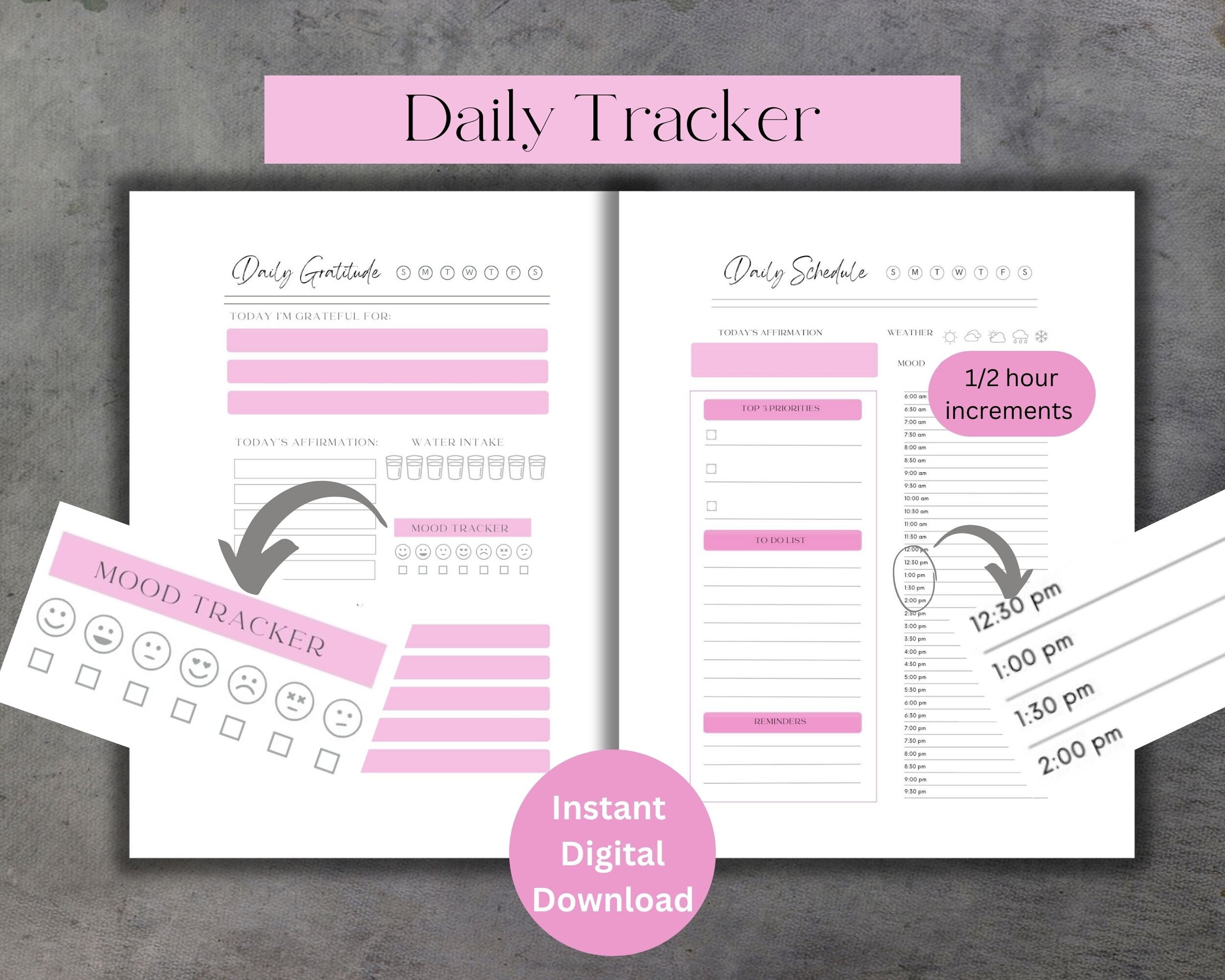 Self-love BUNDLE Digital Download Gratitude Worksheet Positive ...