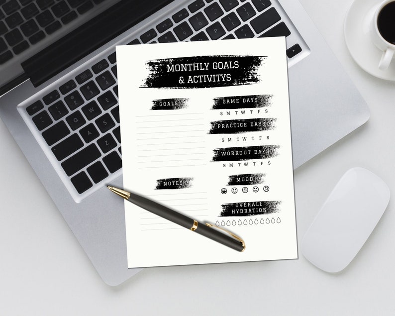 2024 Student Athlete DAILY PLANNER Bundle | PRINTABLE & Digital ...