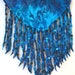 Tie Dye Rave Bandana / Festival Dust Mask With Bead Fringe - Etsy