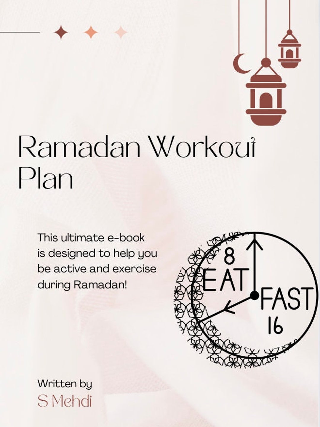 Ramadan Workout Plan - Etsy