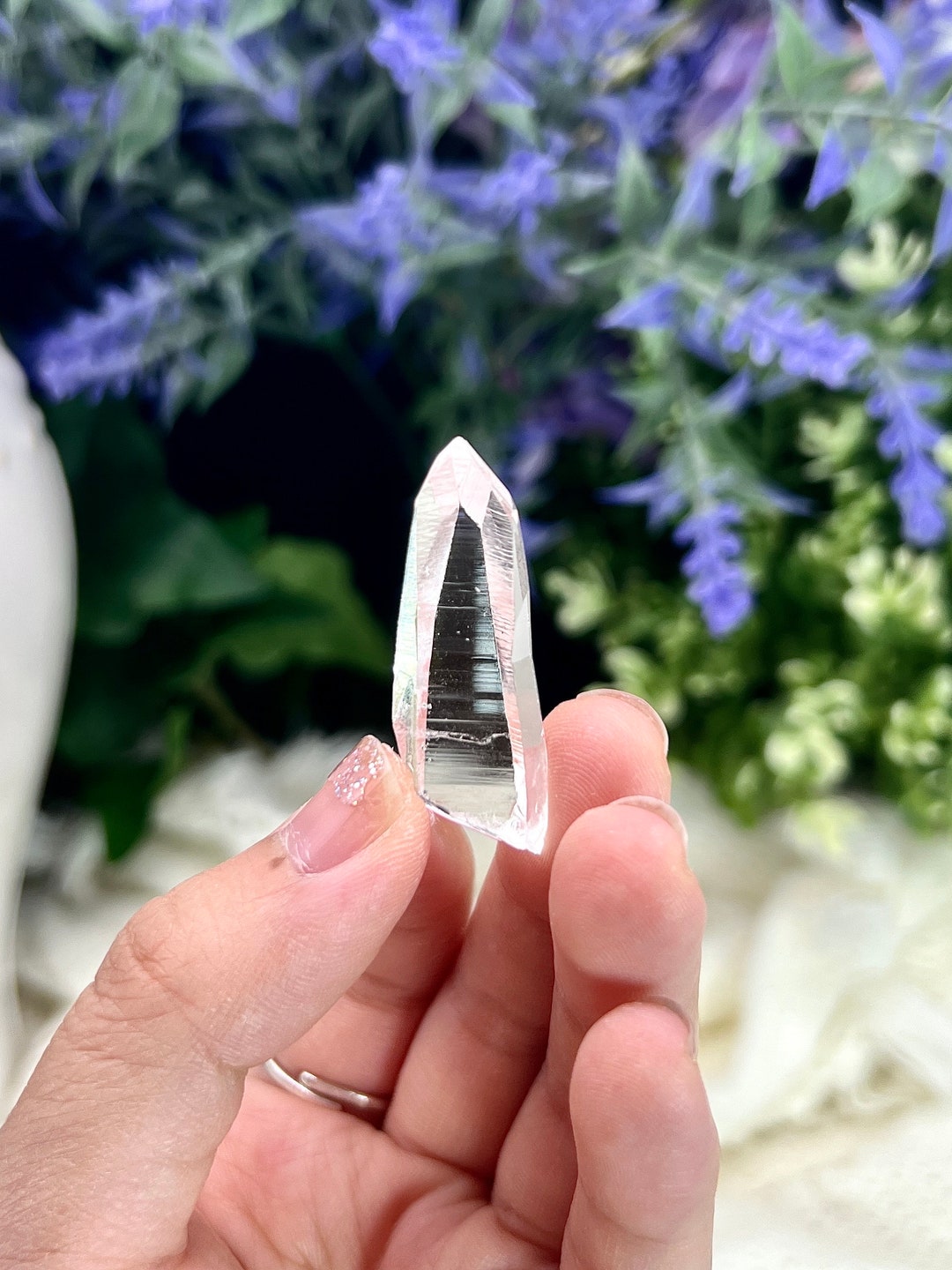 Peñas Blancas Lemurians From Columbia, Optical Clear Quartz ...