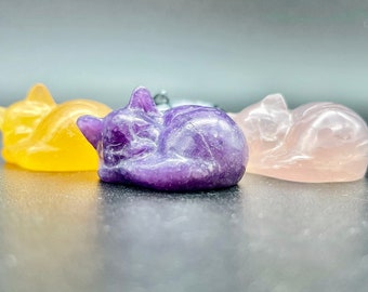 Stone Cat Carving - Etsy