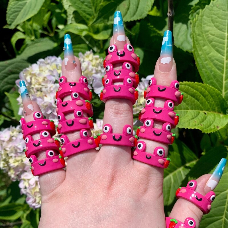 Polymer Clay Frog - Etsy