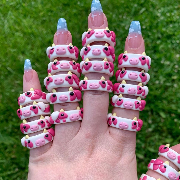 Polymer Clay Ring - Etsy