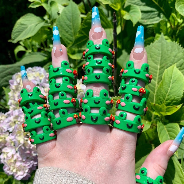 Polymer Clay Frog - Etsy