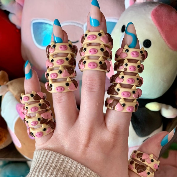 Polymer Clay Ring - Etsy