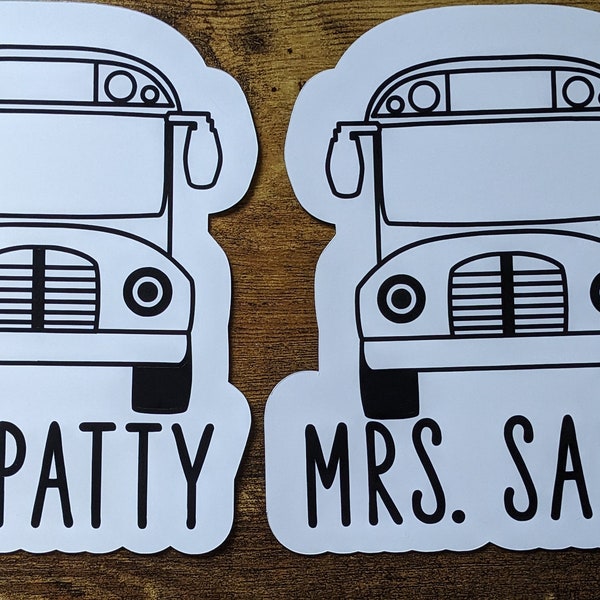Bus Driver Magnet - Etsy