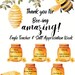 Bee Theme Teacher and Staff Appreciation Week Flyer Editable Printable ...