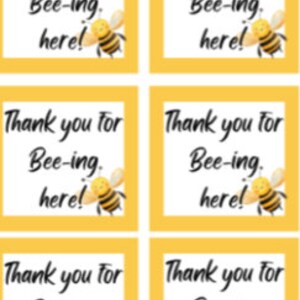 Bee Theme Teacher and Staff Appreciation Week Flyer Editable Printable ...
