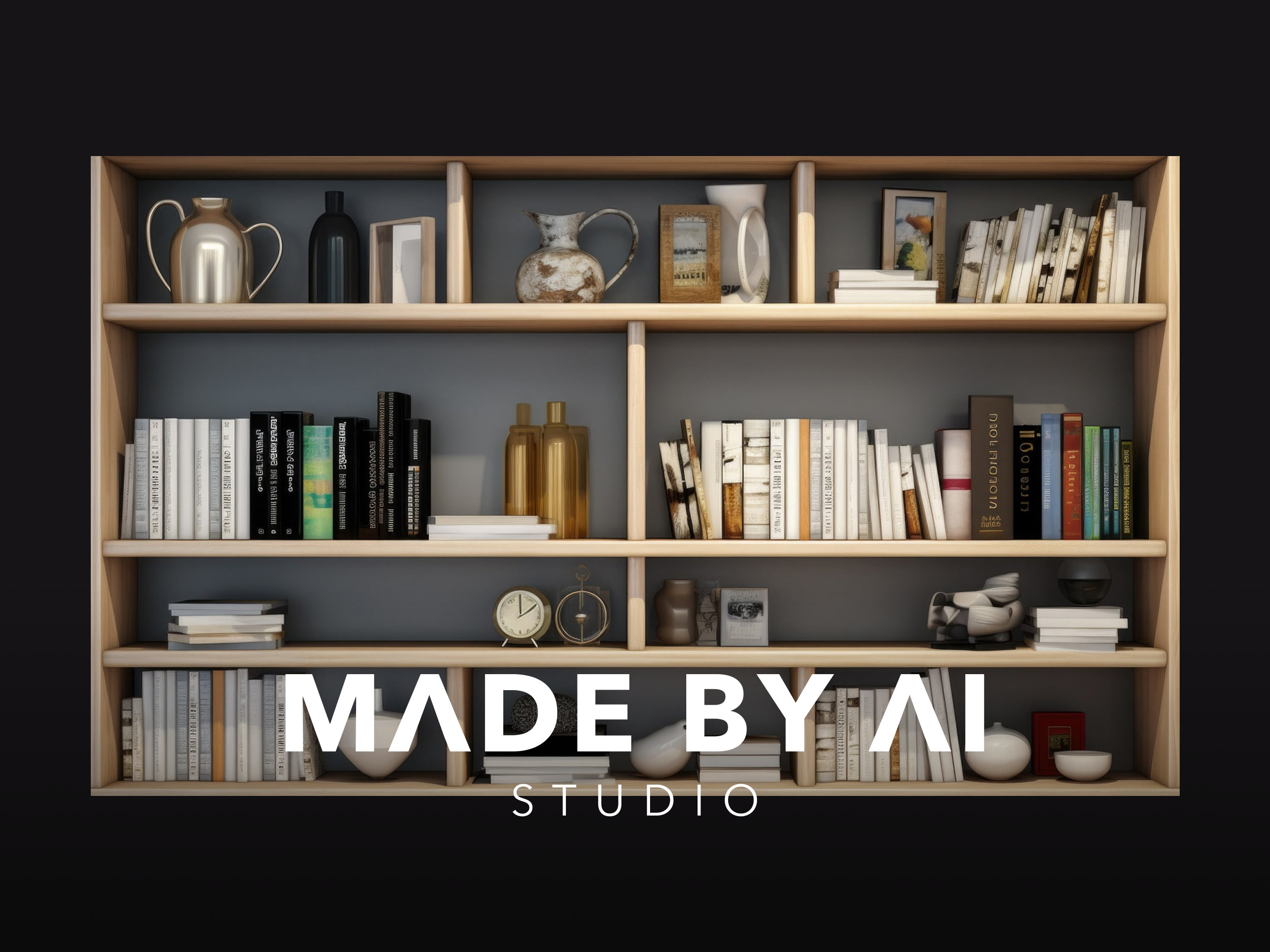 10 Minimalist Bookshelf Zoom Backgrounds Realistic Virtual Backgrounds ...