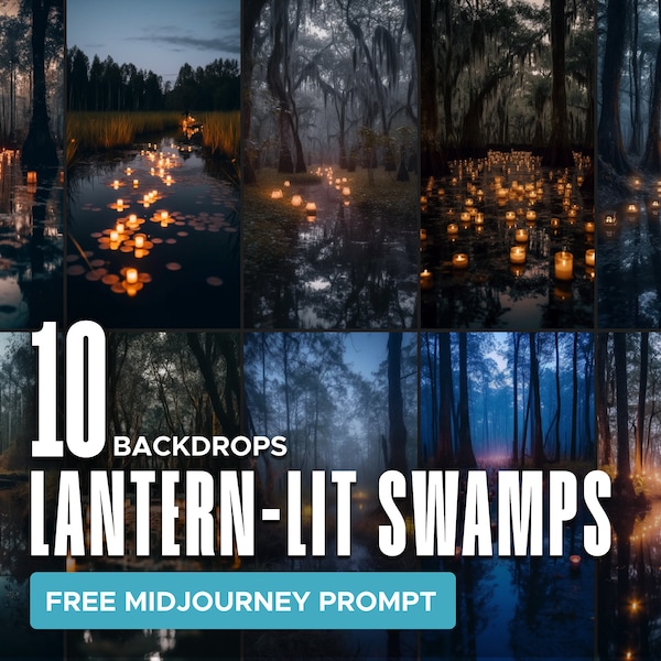 Swamp Backdrop - Etsy