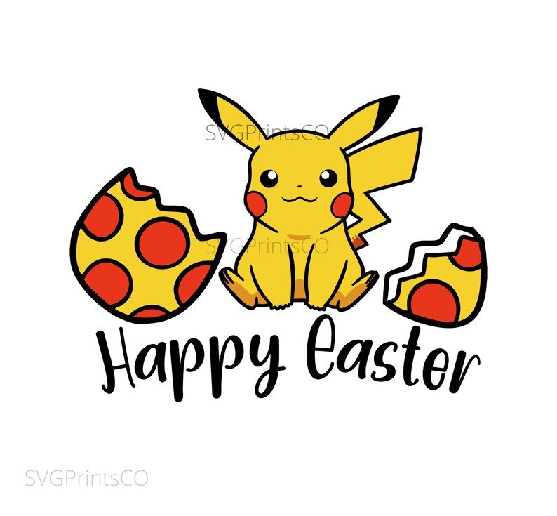 Easter Pikachu - Etsy