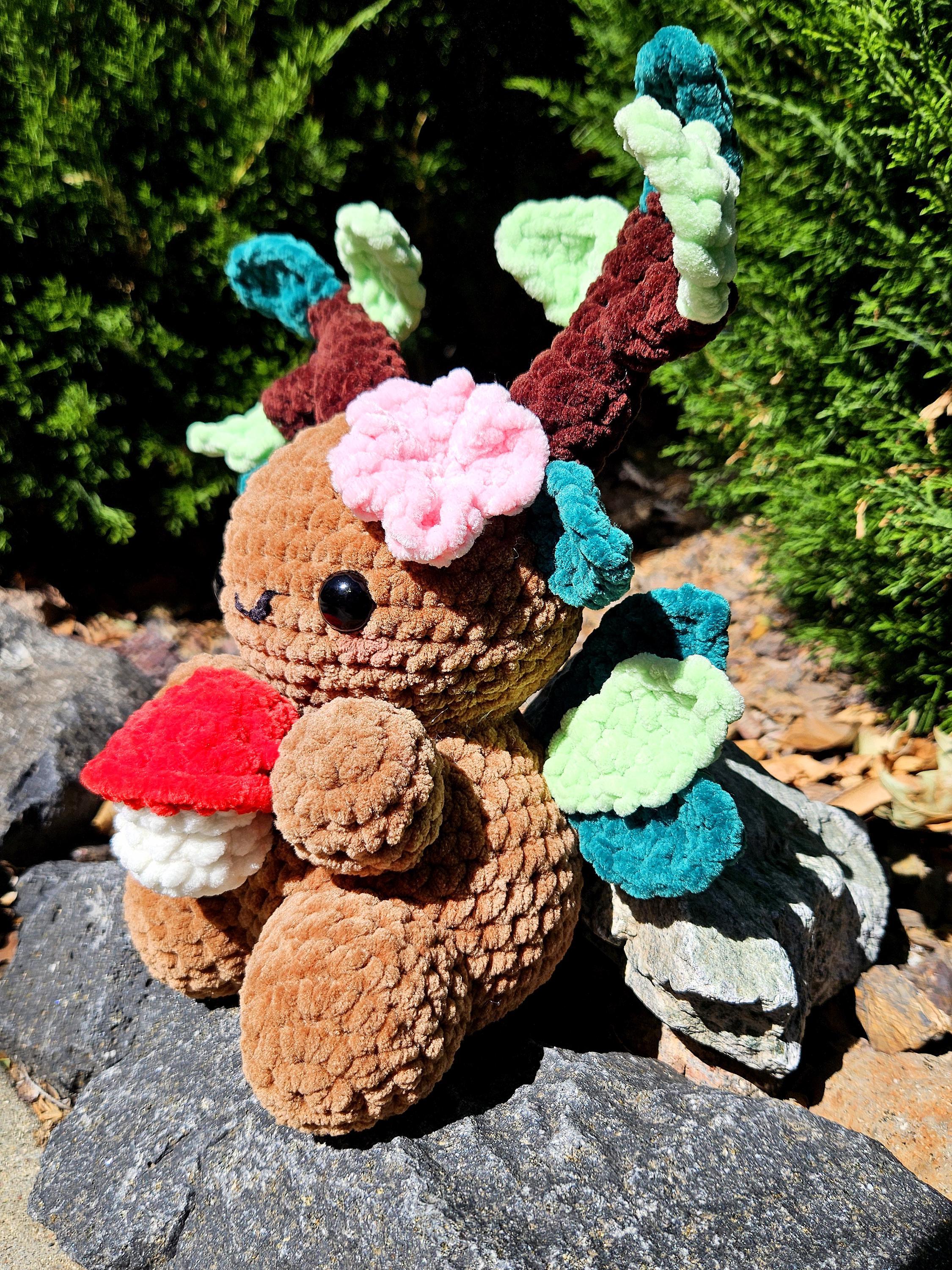 CROCHET PATTERN: Moss the Forest Sprite PDF Tutorial Amigurumi ...