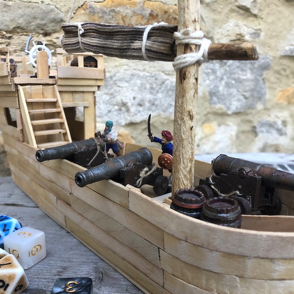 Miniature Model Ship - Etsy