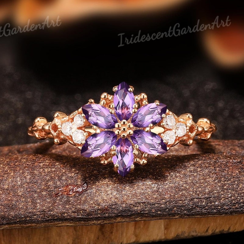 Engagement Ring Flower - Etsy