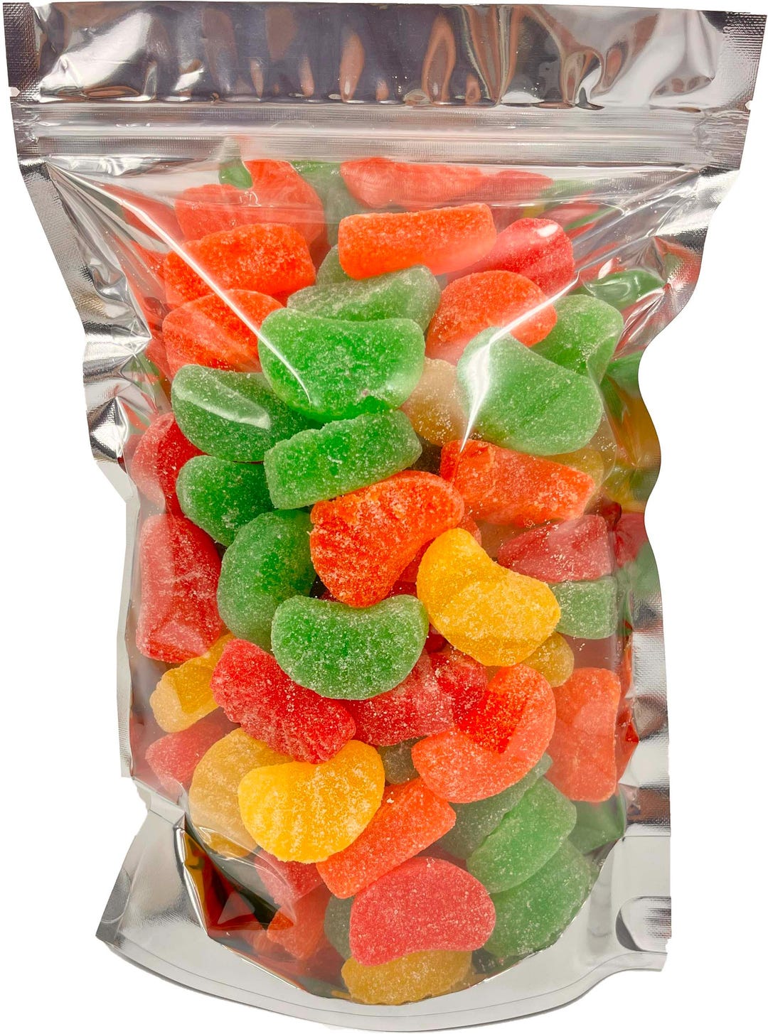 Zachary Fresh Fruit Slice Wedges Gummies – Lemon, Orange, Cherry, Lime ...