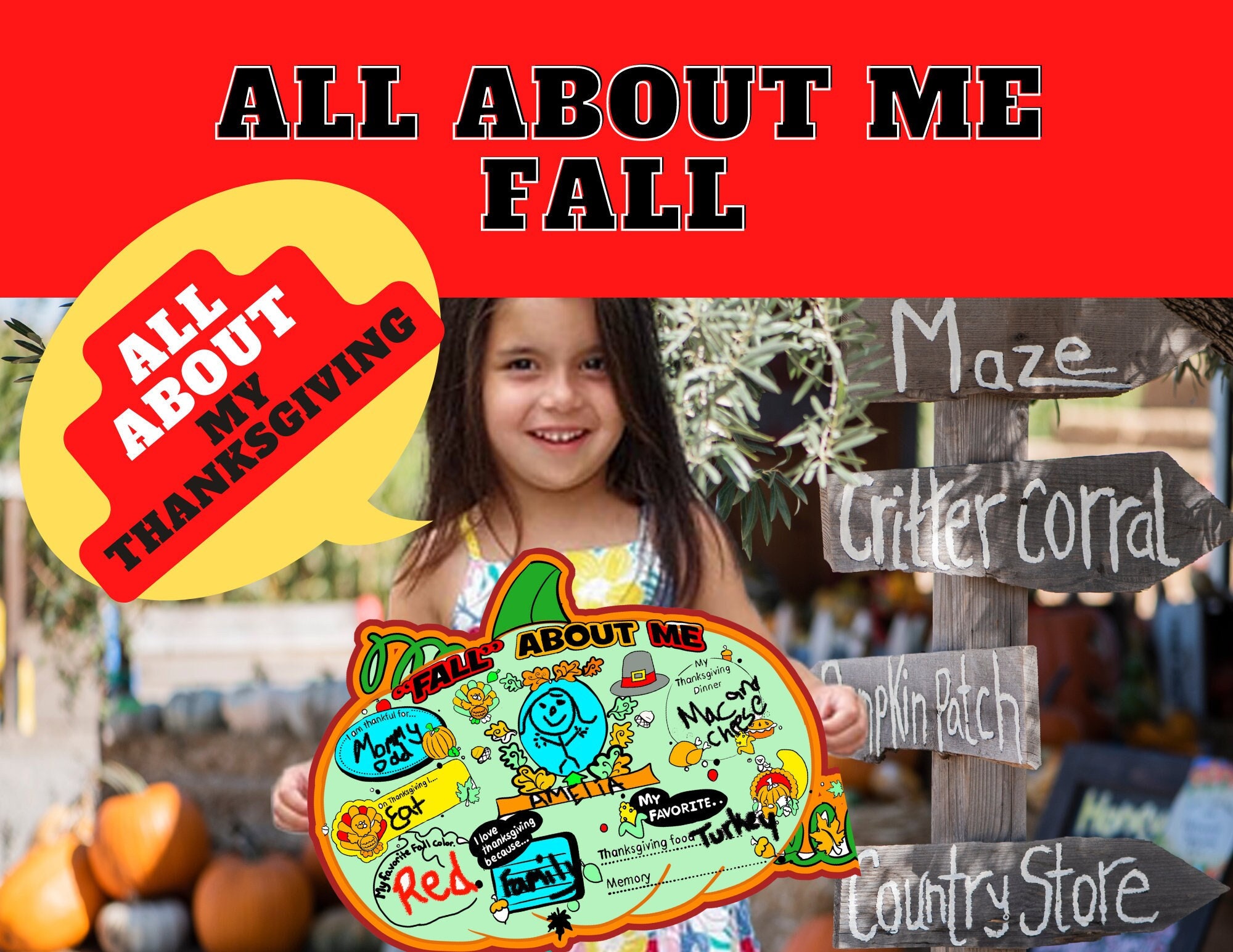 All About Me Clipart