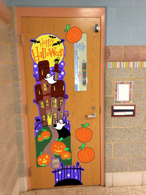 Welcome Fall & Halloween Classroom Themed Décor Long Door POSTER! - Etsy