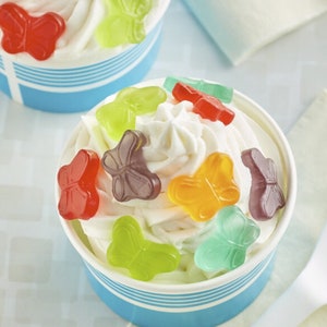 Gourmet Mini Gummi Butterflies Soft & Chewy Gummy Candy Pastel Colors ...