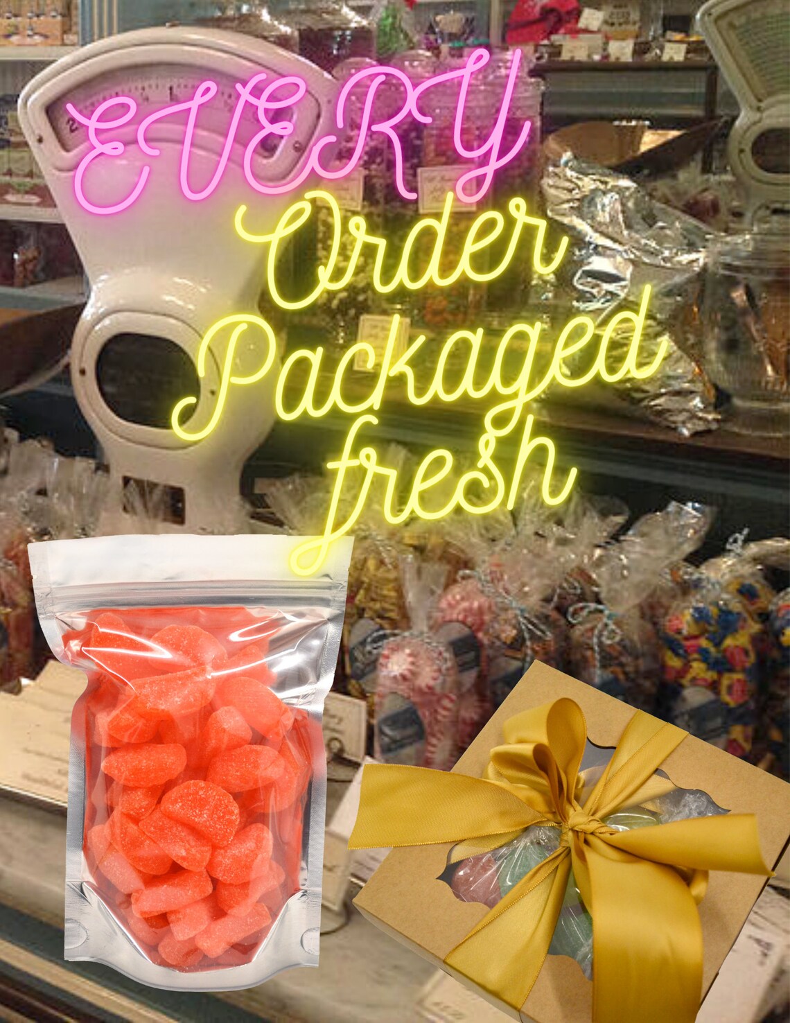 Zachary Sugar Coated Orange Slice Wedges Gummy Candy Delicious Gummies ...
