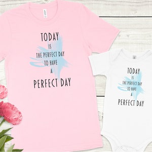 Perfect Day to Have A Perfect Day With Blue Color Splash, Inspirational ...