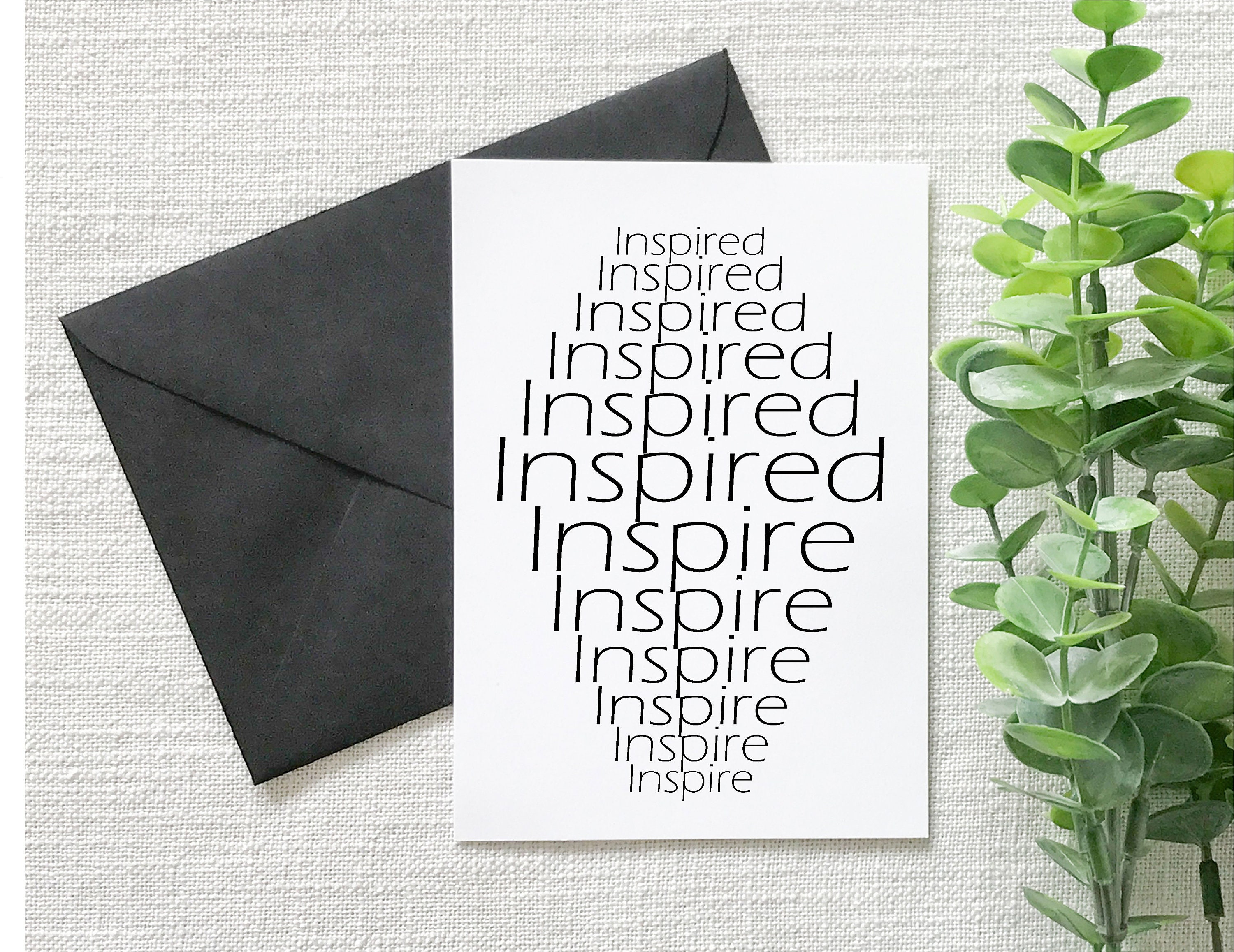 Inspired Inspire Transparent Background Word Art Typography - Etsy
