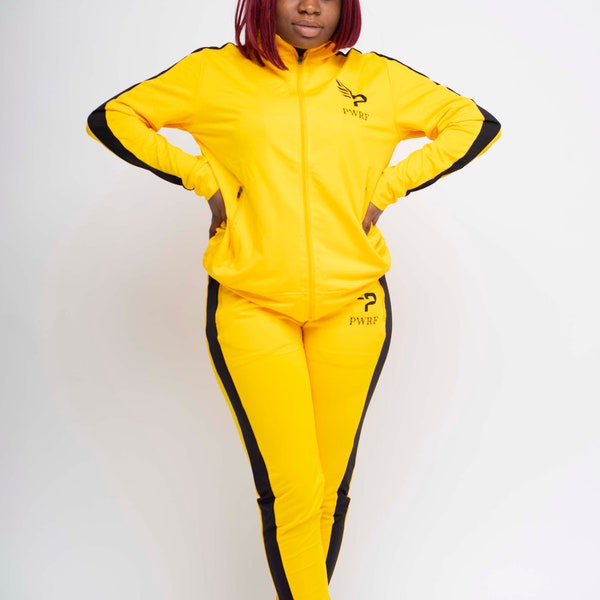 Yellow Tracksuit - Etsy
