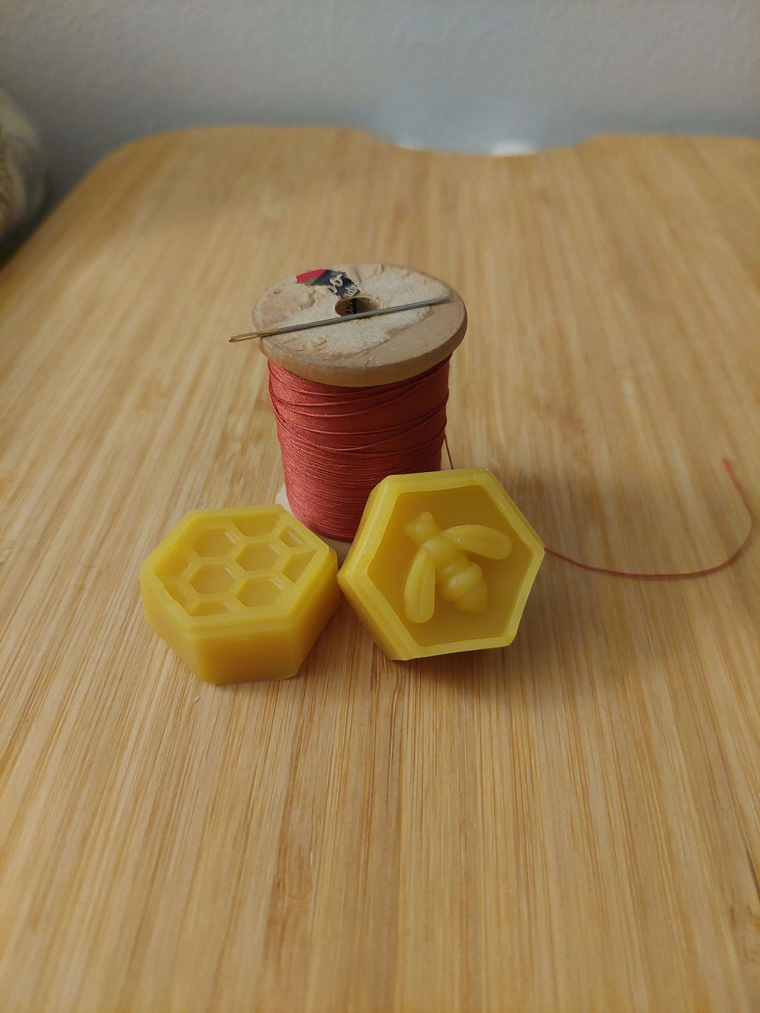 Bee-themed Beeswax for Sewing, Embroidering, Beading, Etc. - Etsy