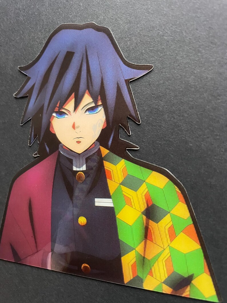 Anime Inspired Tomioka 3D Motion Car Sticker Decal - Etsy