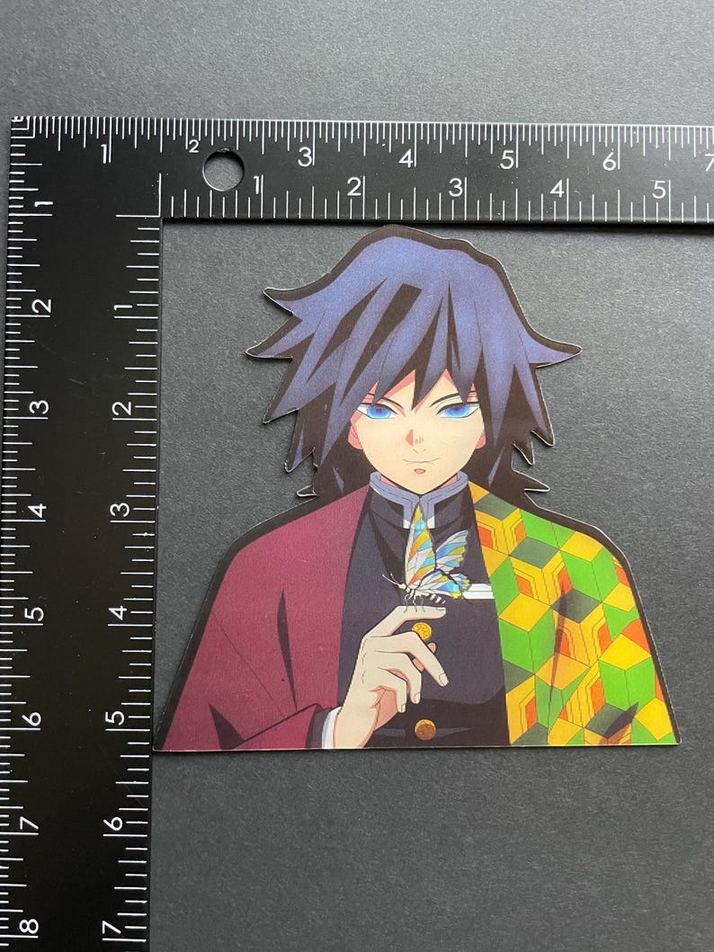 Anime Inspired Tomioka 3D Motion Car Sticker Decal - Etsy