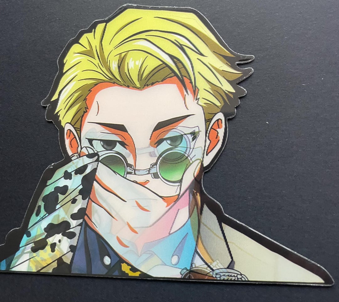 Kento Nanami 3D Motion Car Sticker Decal - Etsy