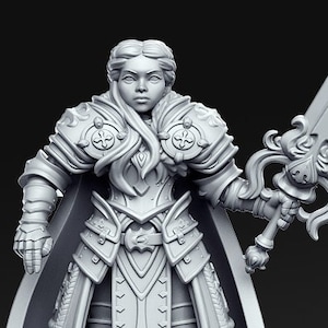 Agnes - Human Female - Paladin - Warrior - D&D - Zweihander - TTRPG ...