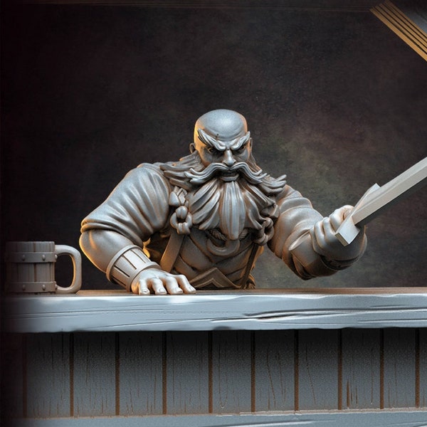 Dwarf Barkeeper - Etsy