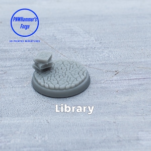 Decorative Miniature Bases for TTRPG Miniatures - 25mm Diameter - 32mm ...