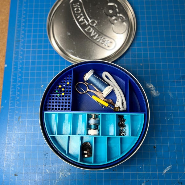 Cookie Tin Sewing Kit - Etsy
