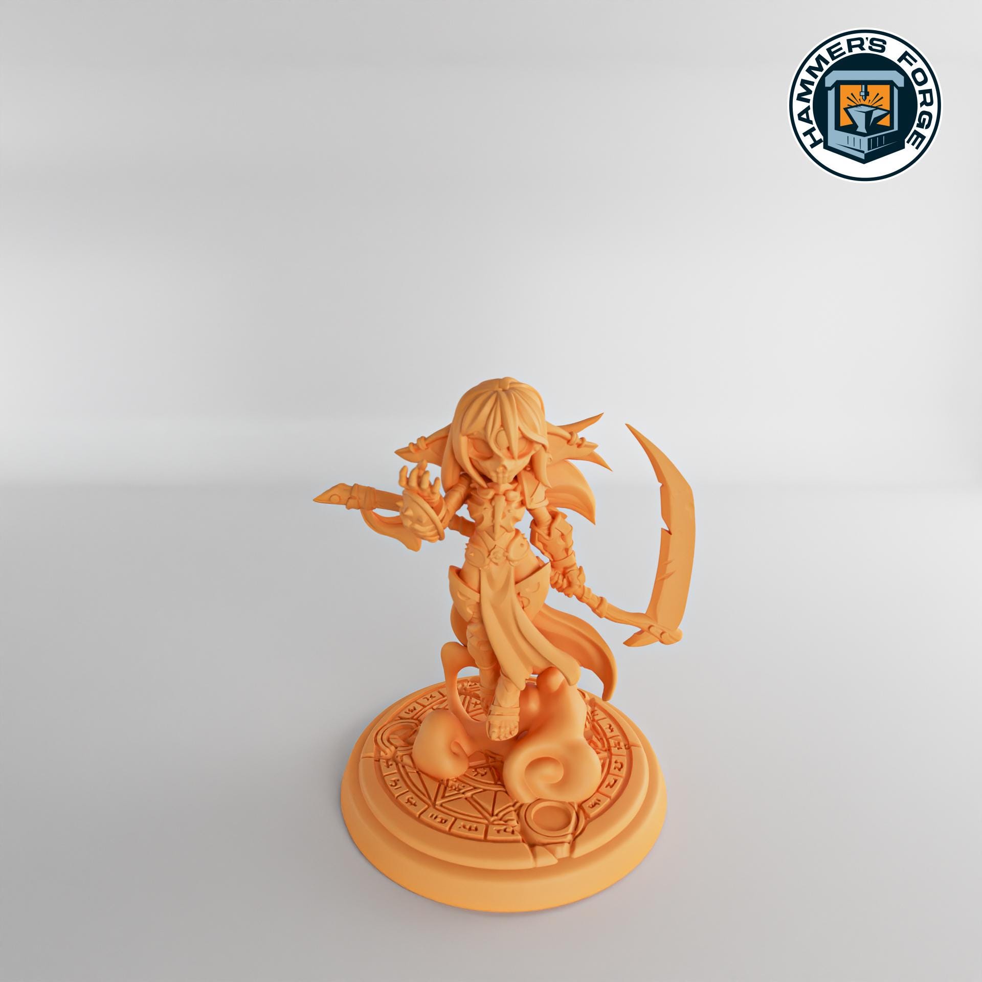 Female Goblin Necromancer - Twin Goddess Miniatures - D&D - TTRPG ...
