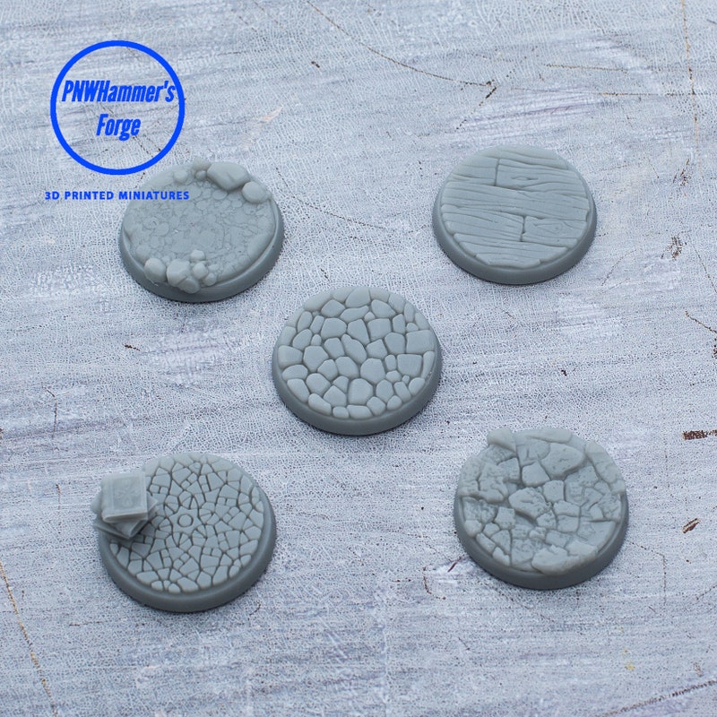 28mm Miniature Bases - Etsy