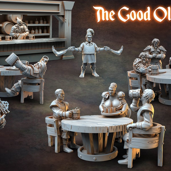 Dwarf Barkeep Tavern - Etsy