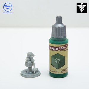 Female Goblin Cleric - Twin Goddess Miniatures - D&D - TTRPG - 32mm ...