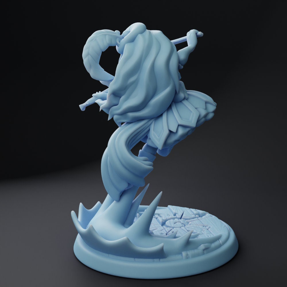 Mya the Female Halfling Bard Twin Goddess Miniatures D&D - Etsy