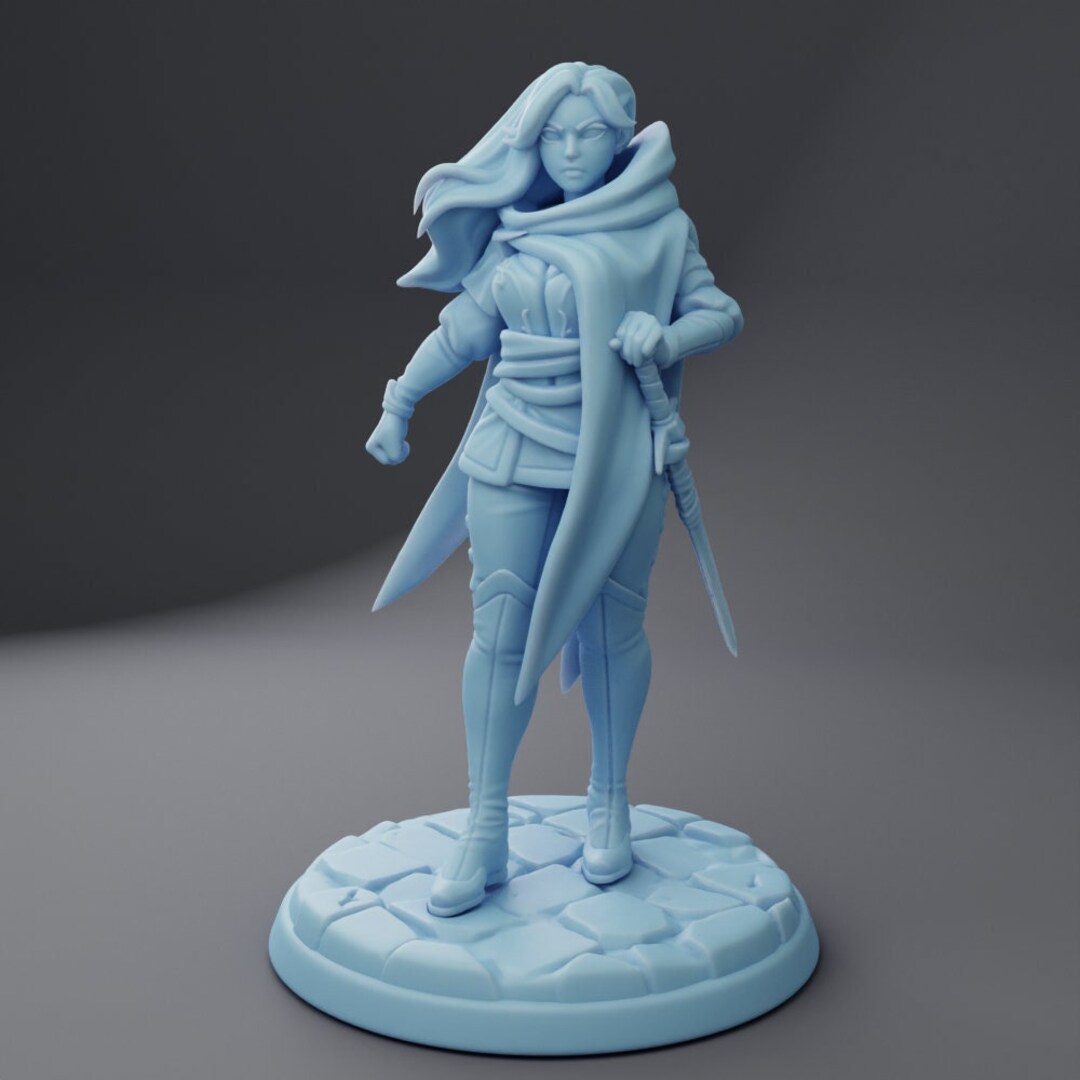 Sypheena - Strahd - Ravenloft - Castlevania - Twin Goddess Miniatures ...