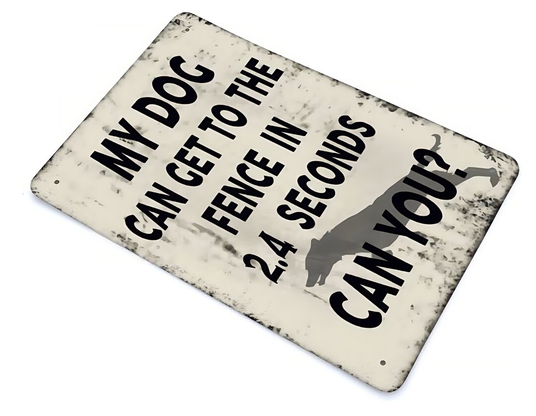 Beware of the Dog Private Property Sign Keep Out Sign No Trespassing ...