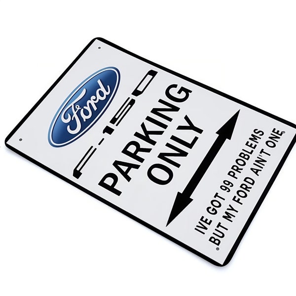 Ford Parking Sign - Etsy