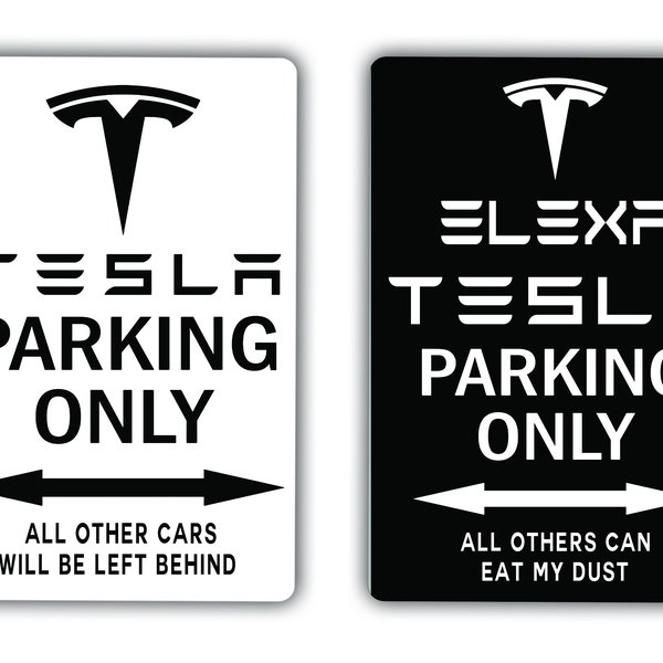 Electric Car Sign - Etsy