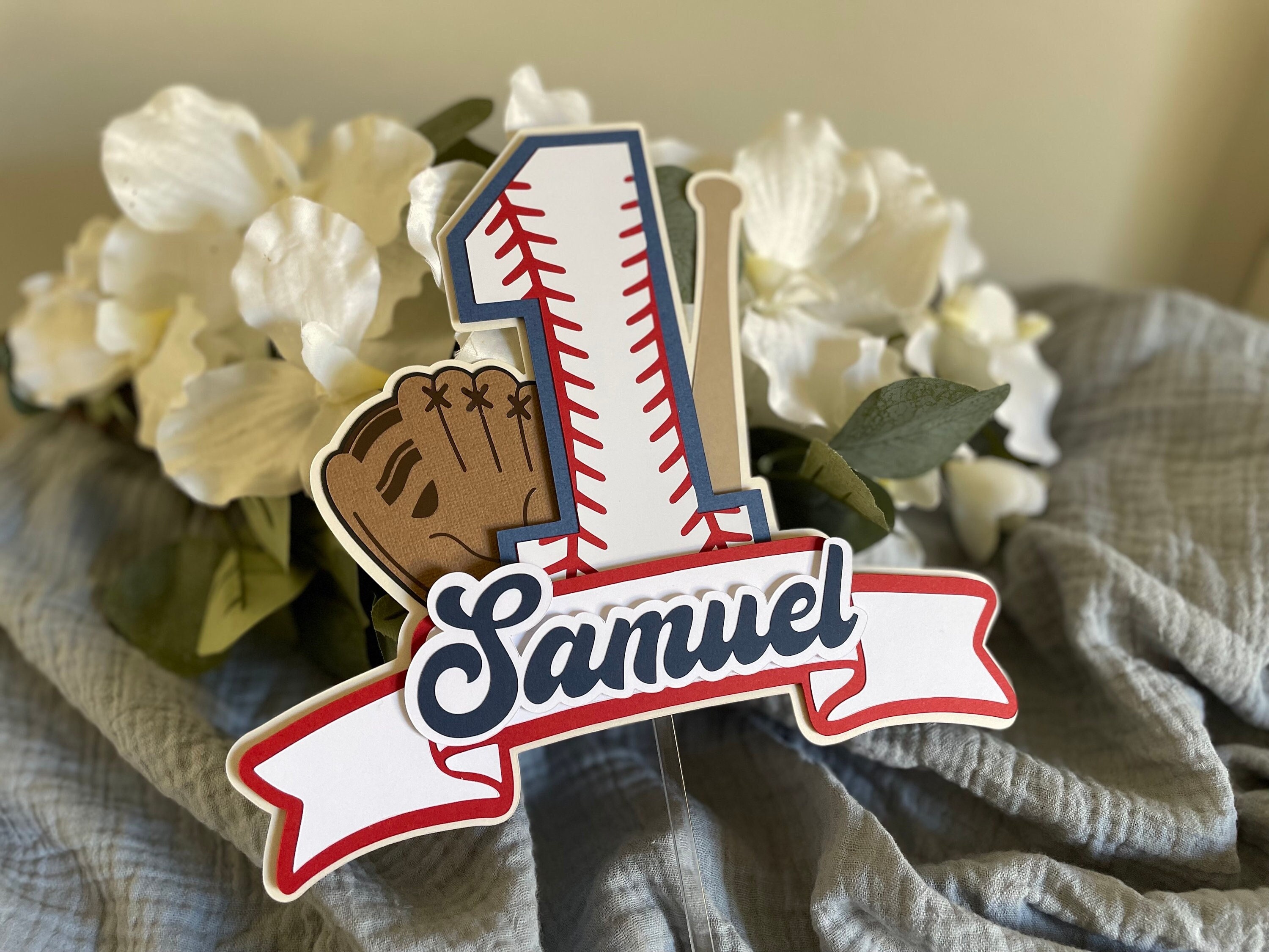 Baseball Cake Topper Rookie of the Year Cake Topperbaseball - Etsy