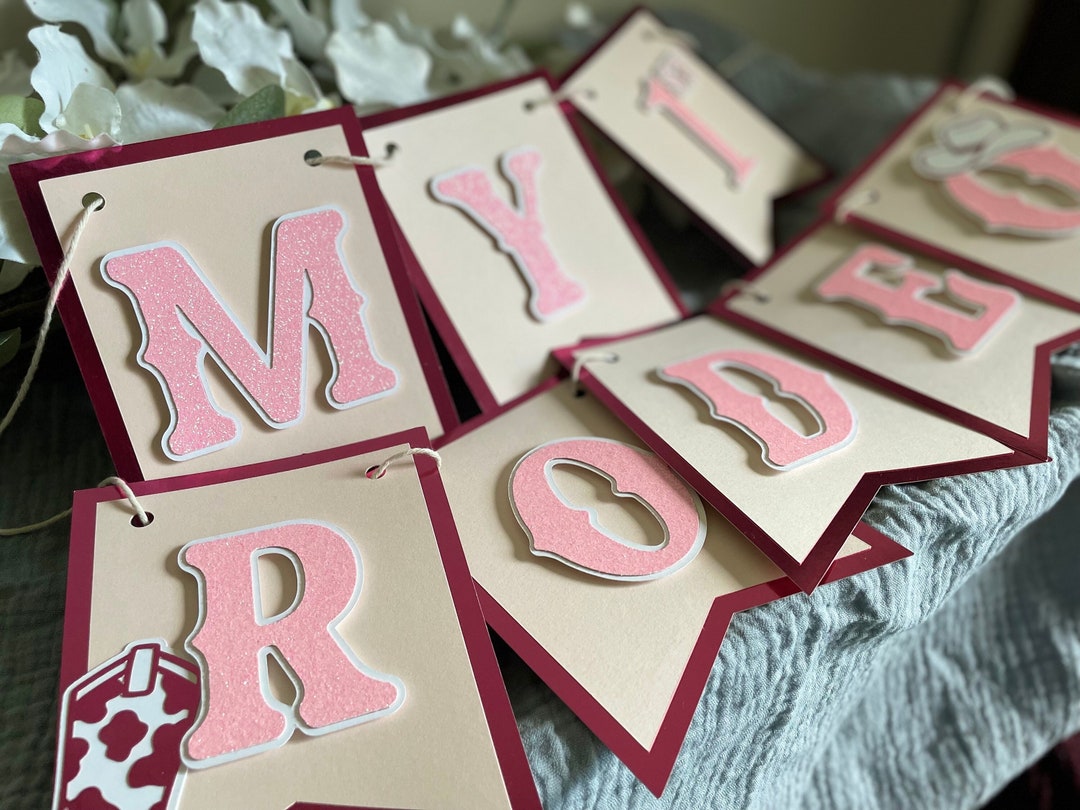 My 1st Rodeo Birthday Banner | My First Rodeo Birthday Banner | Rodeo ...