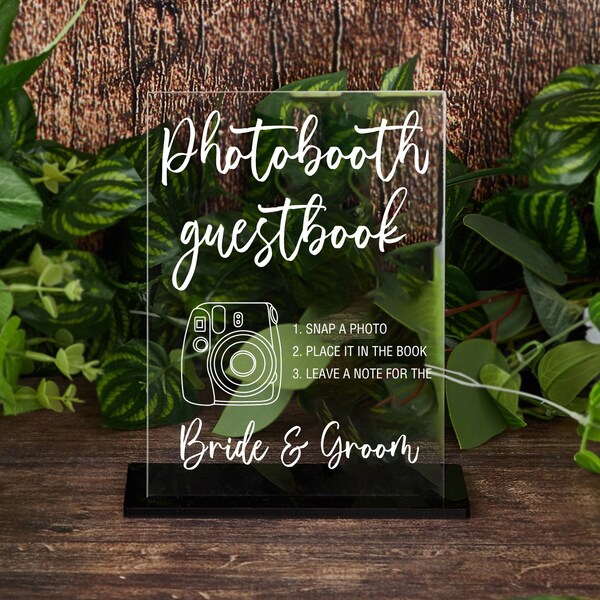 Photobooth Guestbook - Etsy