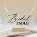 Wedding Top Table Sign, Bridal Table Sign, Arch Table Sign, Wedding ...
