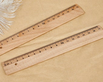 Wooden Ruler Personalized - Etsy